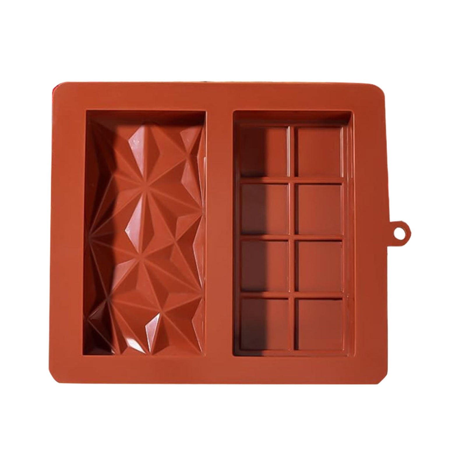 Chocolate Bar Mold Non-Stick Food Grade Silicone Deep Thick Mold for ...