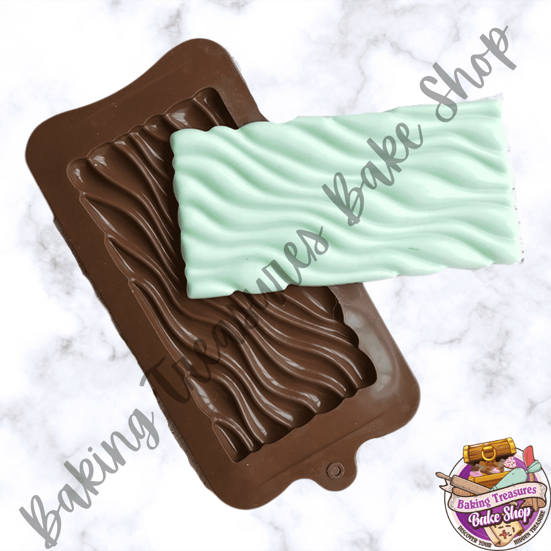 Chocolate Bar Silicone Mold - Wave - Walmart.com