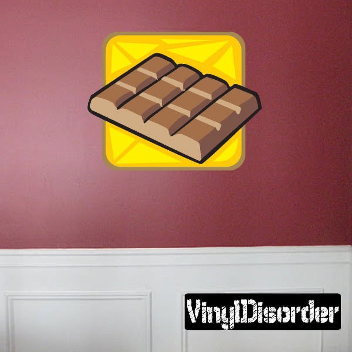 Chocolate Bar Sticker - 36 Inches - Walmart.com