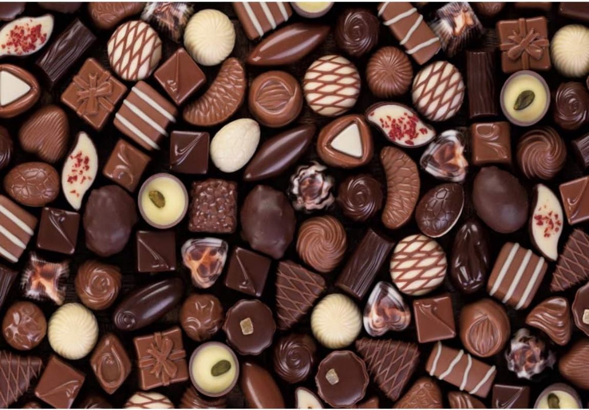 Chocolate Birthday Party Photography Backdrops Party Photo Background ...