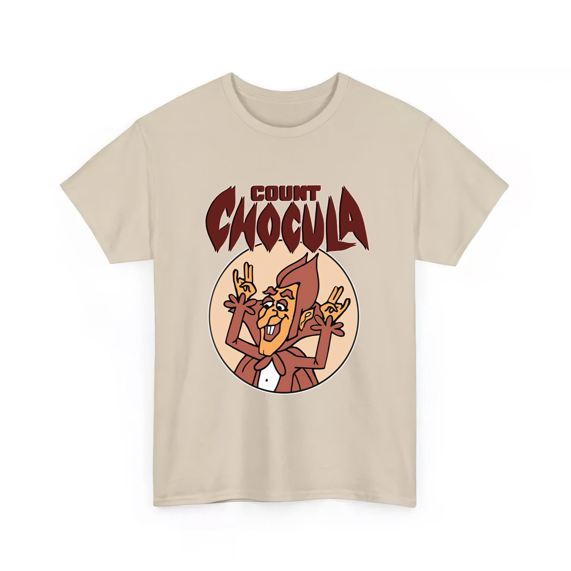 Chocolate Breakfast Cereal Men's Black Shirt with Fun Design for Casual ...