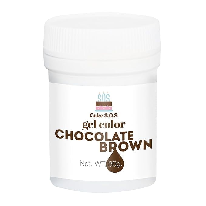 Chocolate Brown Gel Color, 30 grams - Walmart.com