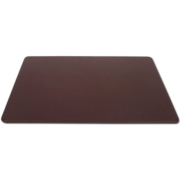 Chocolate Brown Leather 30 x 19 Desk Mat without Rails - Walmart.com