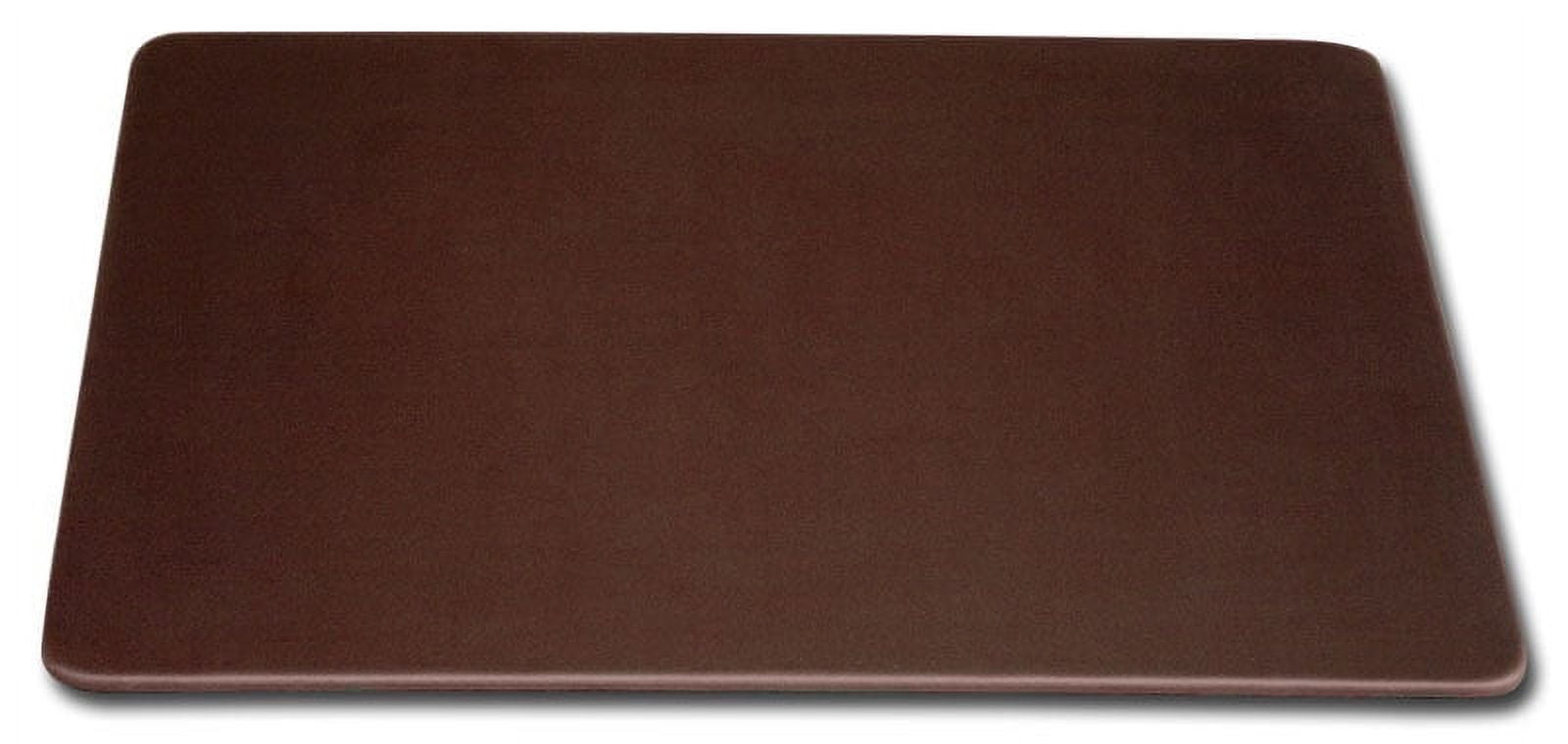 Chocolate Brown Leatherette 17 x 14 Conference Table Pad - Walmart.com