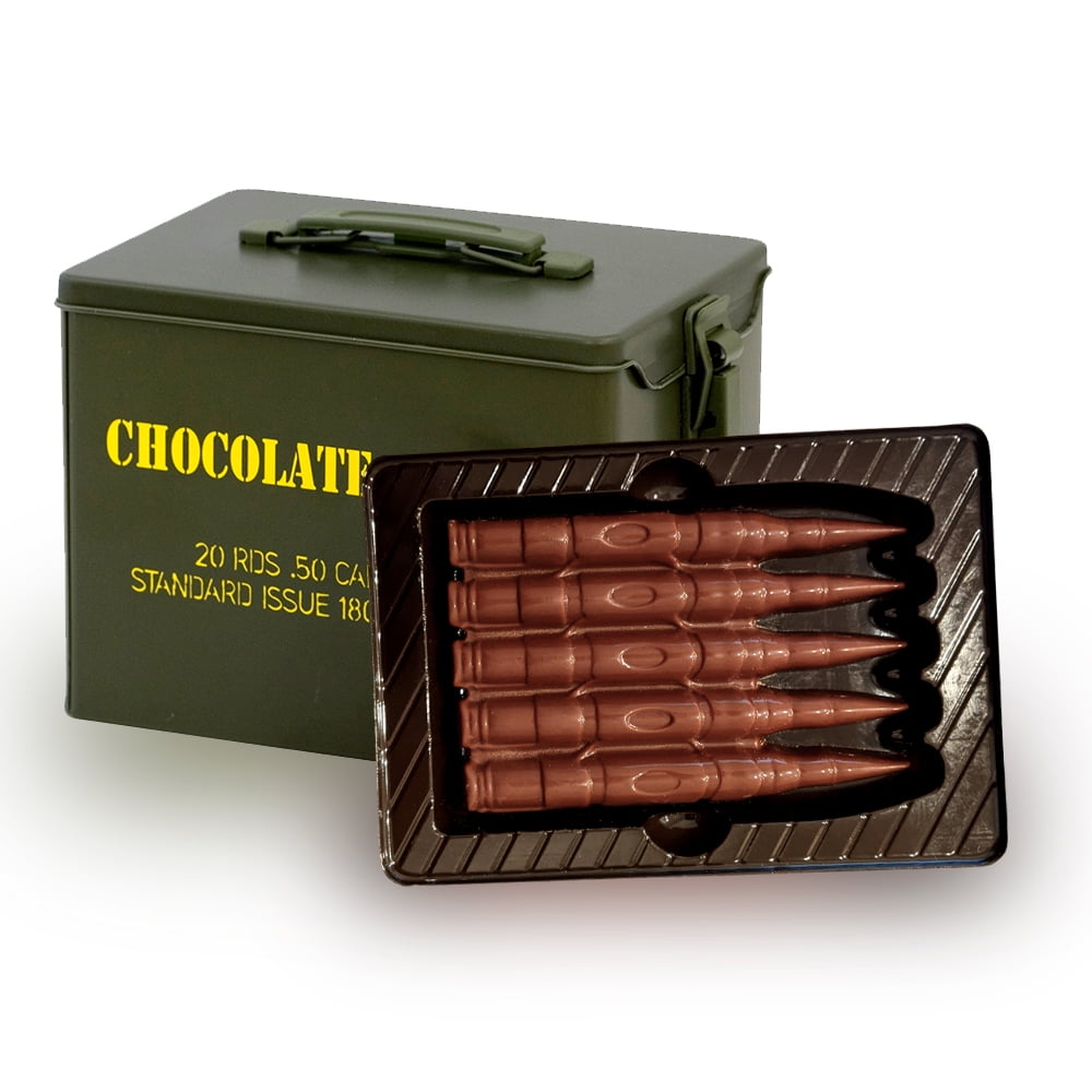 Walmart Chocolate Bullet Gift Set - Milk Candy in Military Style ...