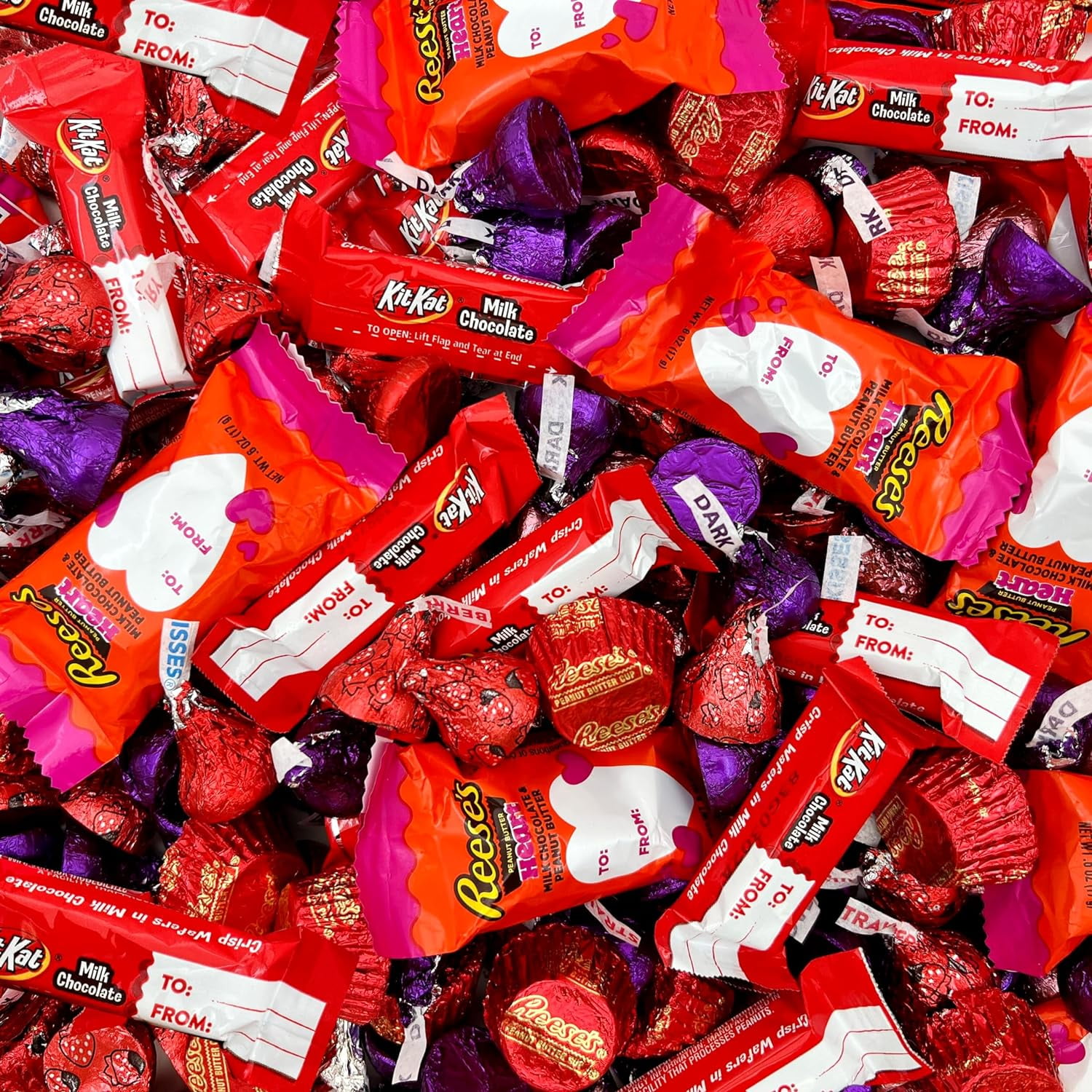 Chocolate Candy Assortment, Strawberry Chocolates and Peanut Butter ...