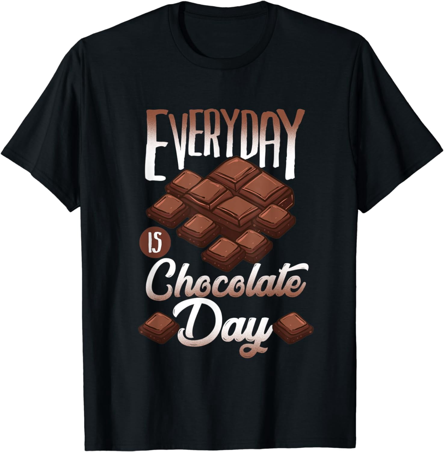 Chocolate - Candy Bar Sweet - Sweets Choco T-Shirt - Walmart.com