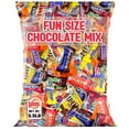 Lalees Individually Wrapped Chocolate Candy Mix - Assorted Fun Size ...