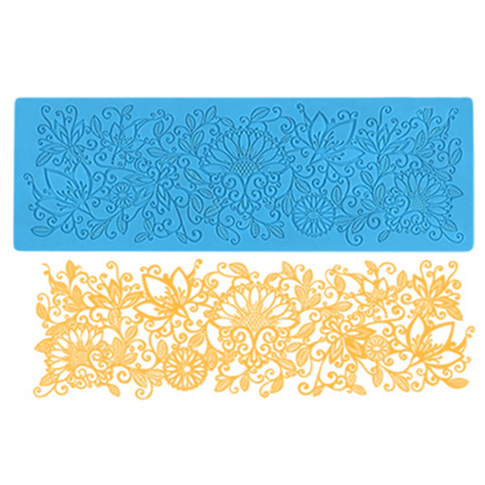 Chocolate Candy Sugar Craft Exquisite Flowers Mold Cake Decorating ...