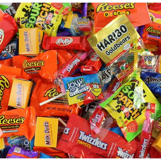 Chocolate and Candy Variety Pack - 10 LB Assorted Chocolate Candy Bulk ...
