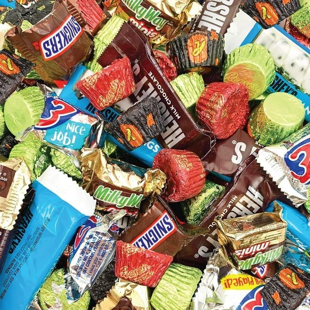 Chocolate Candy Variety Pack - Individually Wrapped Popular Brands ...