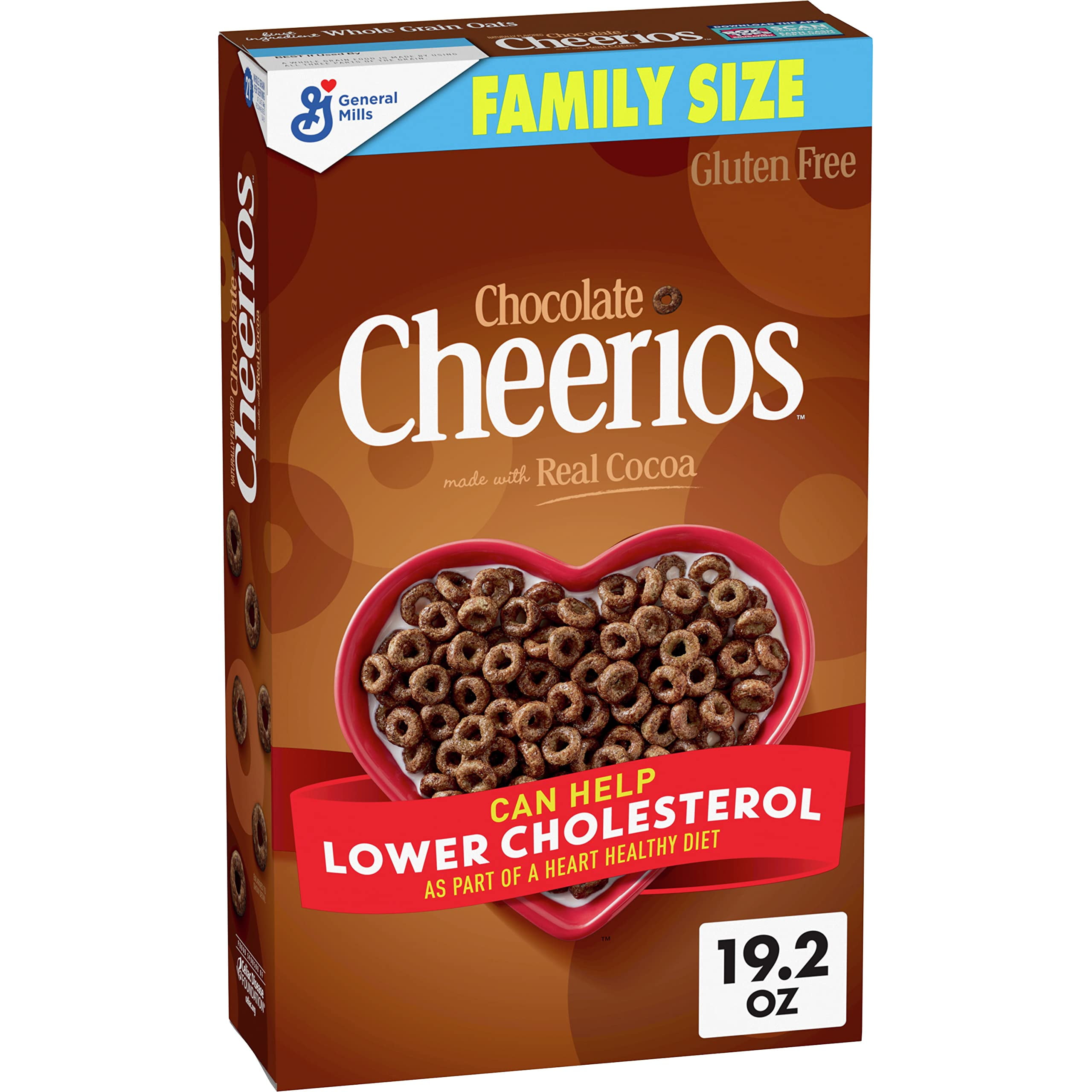 Chocolate Cheerios Cereal, Limited STF9 Edition Happy Heart Shapes ...