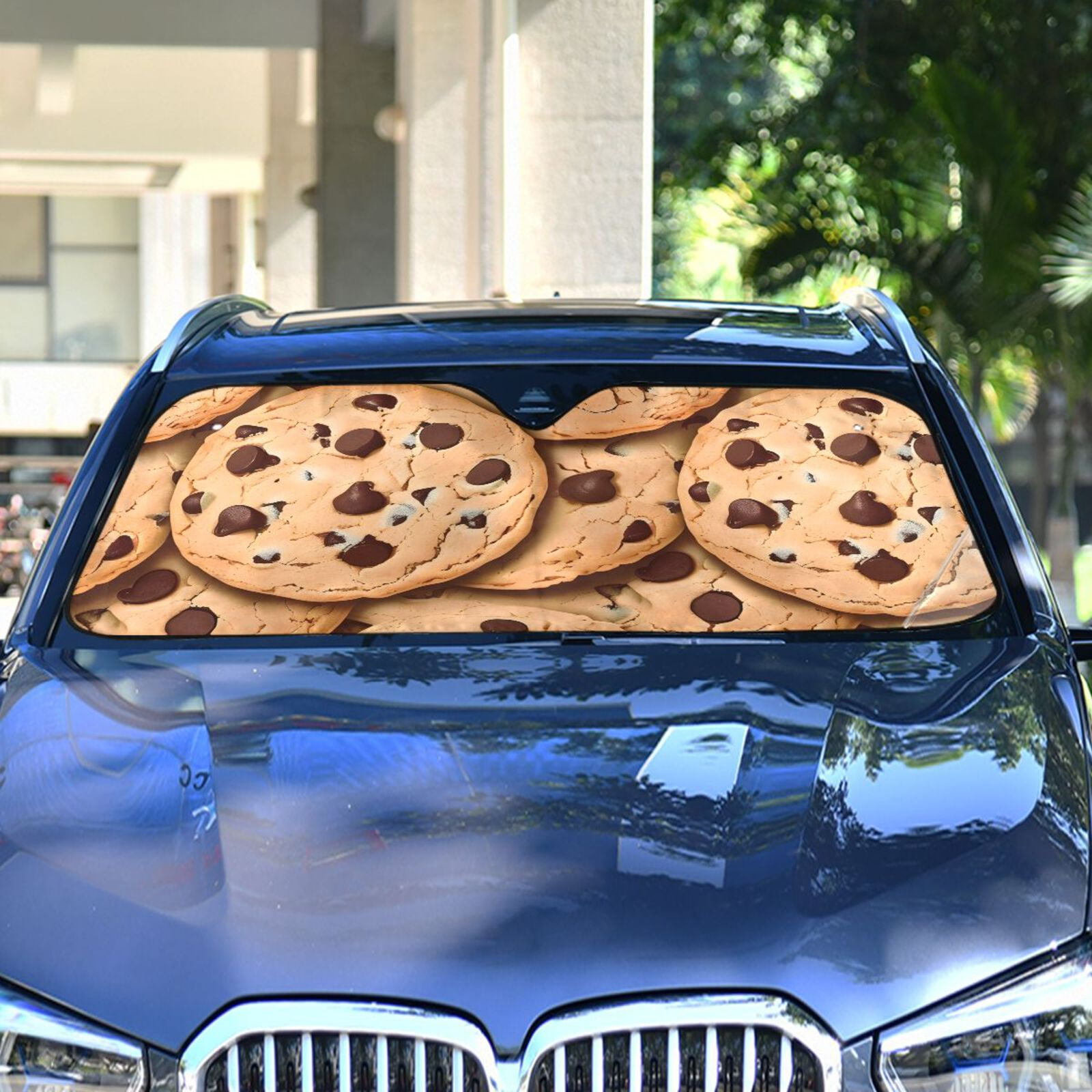 Chocolate Chip Cookies Automotive Front Car Windshield Sun Shade ...