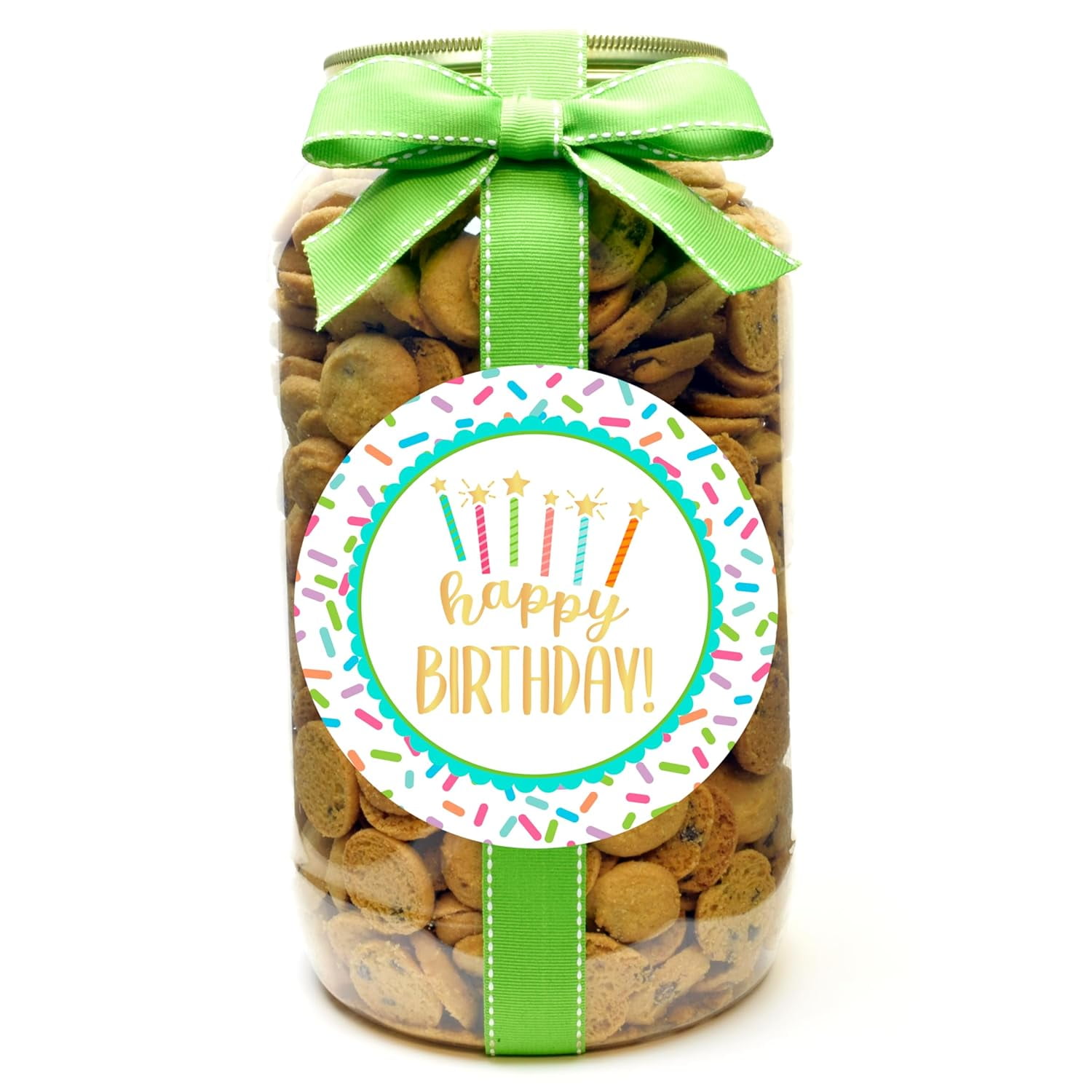 Chocolate Chip Cookies - Birthday Gallon Jar - HBS - Walmart.com