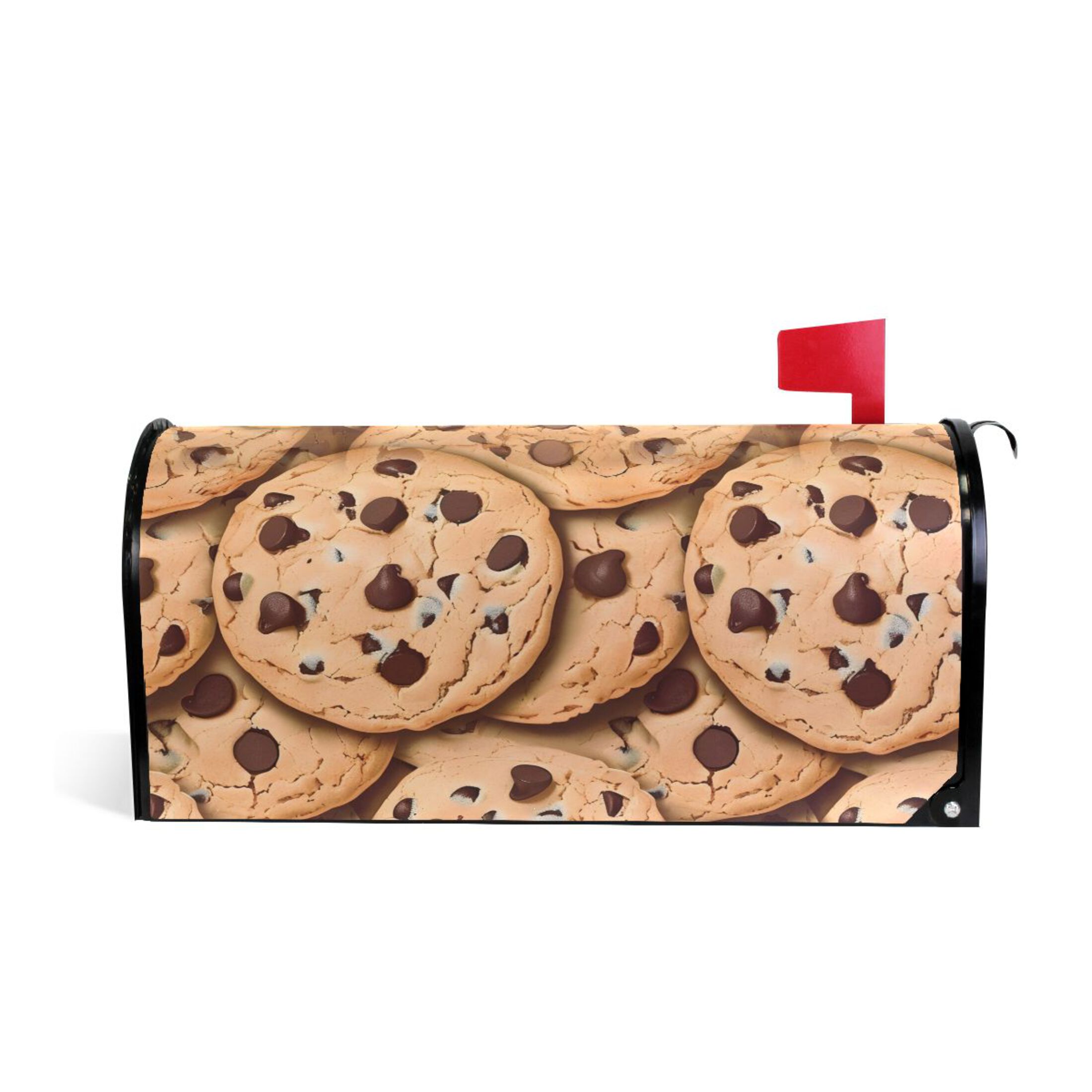 Chocolate Chip Cookies Mailbox Covers Magnetic Post Box Cover Wraps ...