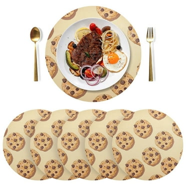Restworld Set of 6 Placemats, 11.8x17.7in PVC Non-Slip Washable,Tear ...