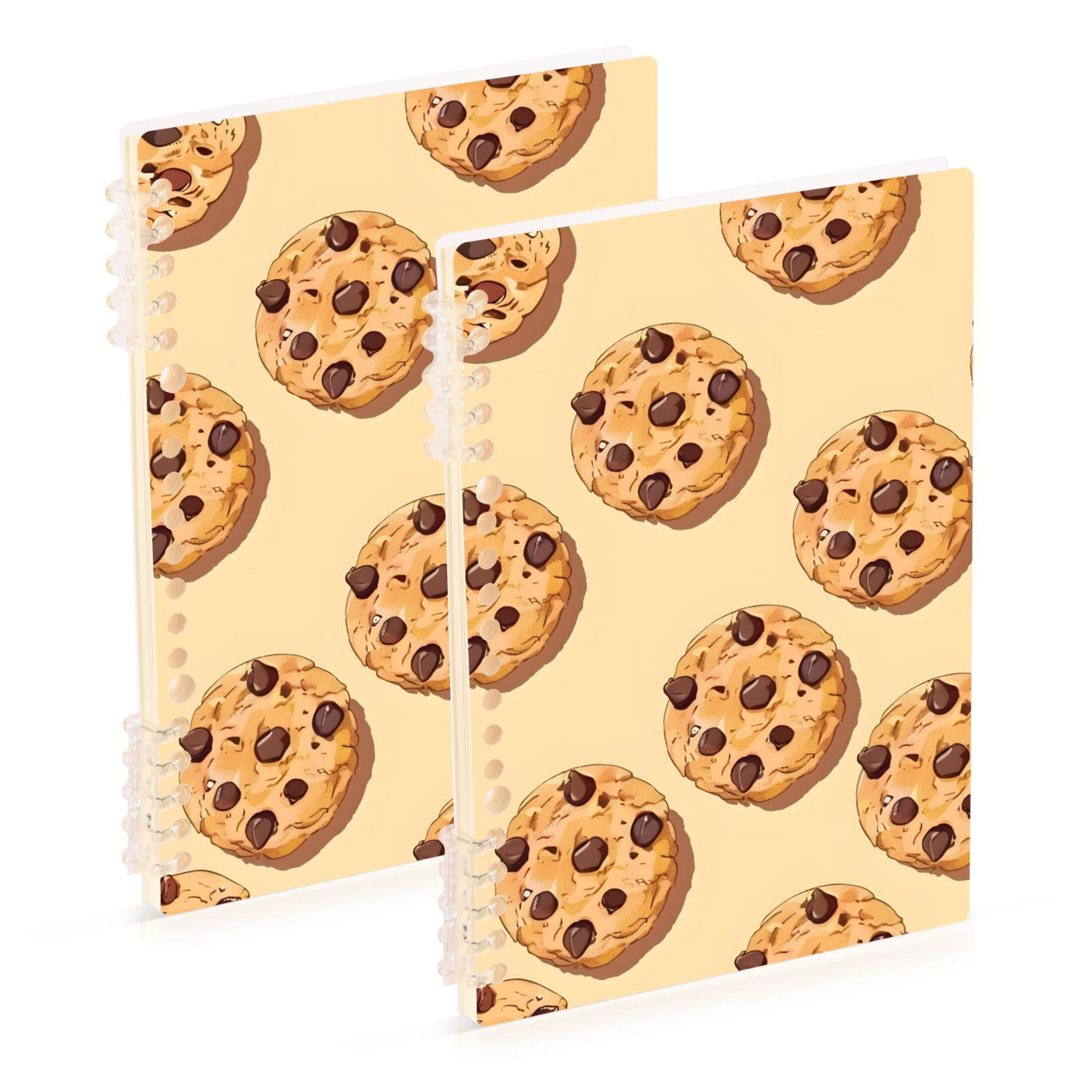 Chocolate Chip Cookies Small Ring Binder Notebook Journey Note Diary ...