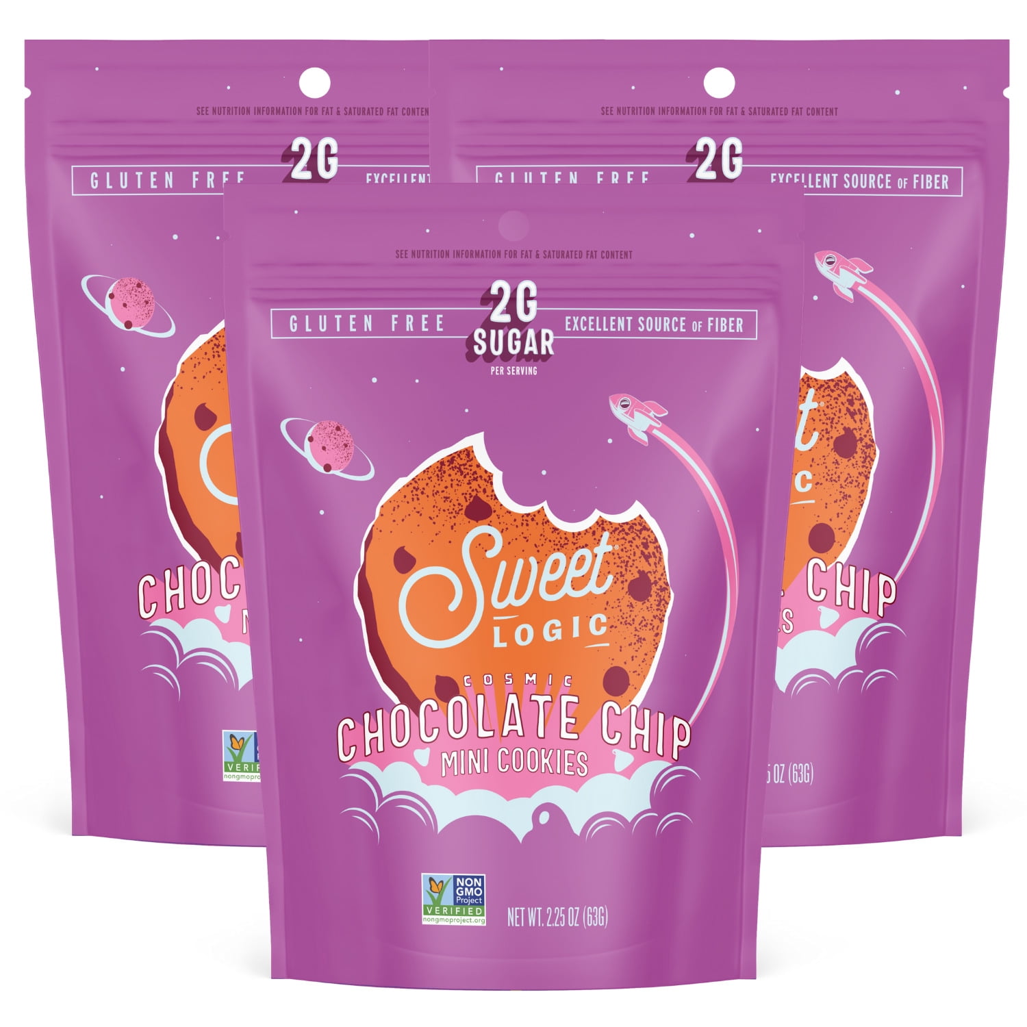 Chocolate Chip Mini Cookie (3-Pack) - Walmart.com