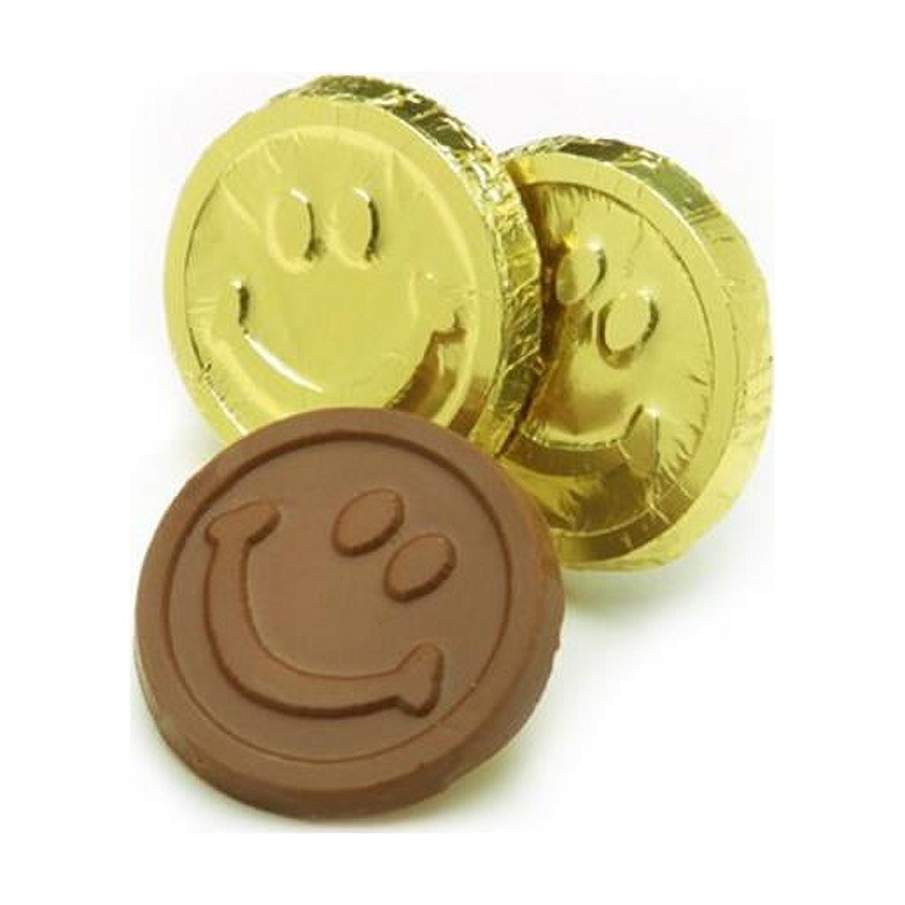 Chocolate Chocolate 325015 Smiley Face Coins - Pack of 250 - Walmart.com