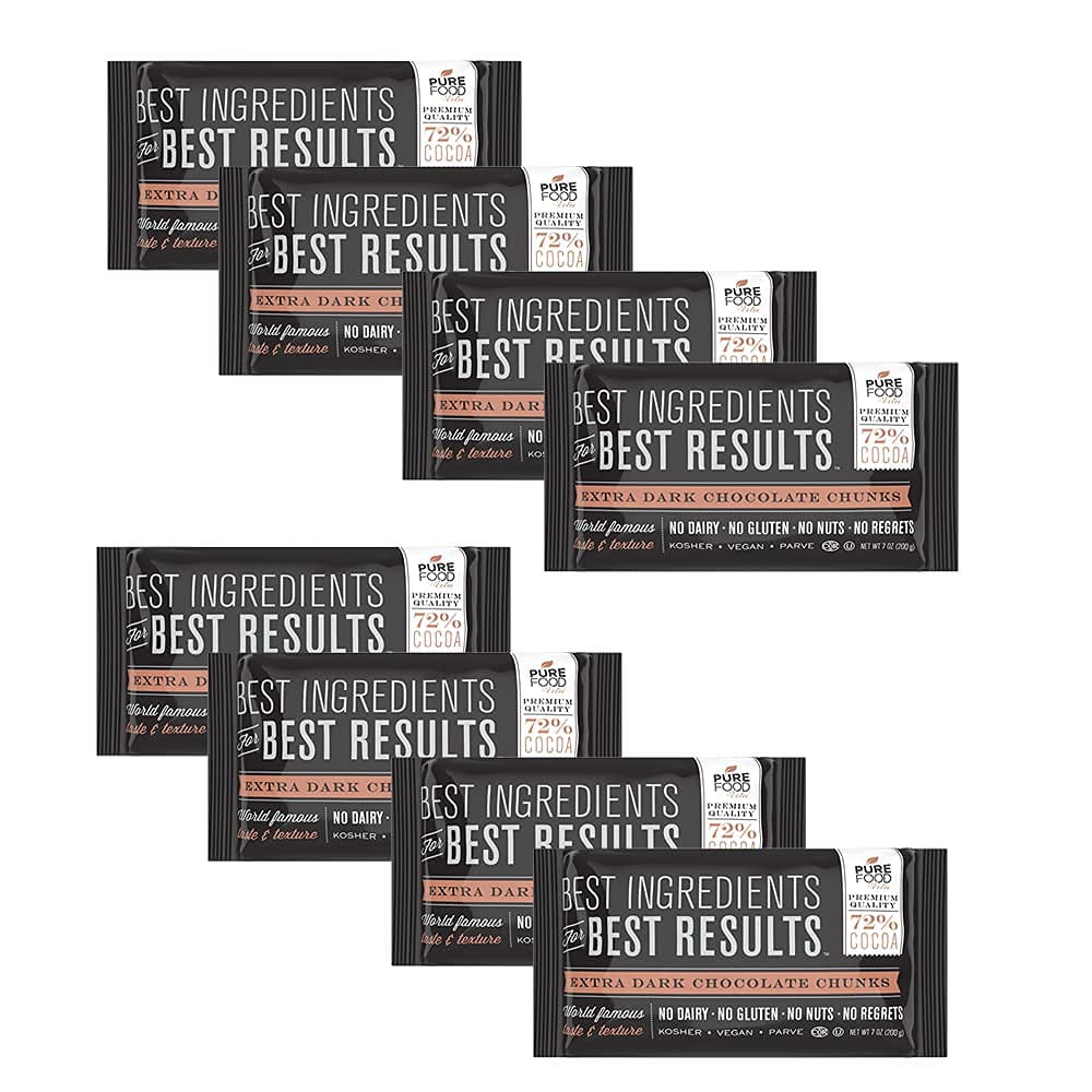 Chocolate Chunks - Dark Chocolate Chunks for Baking, Certified Kosher ...