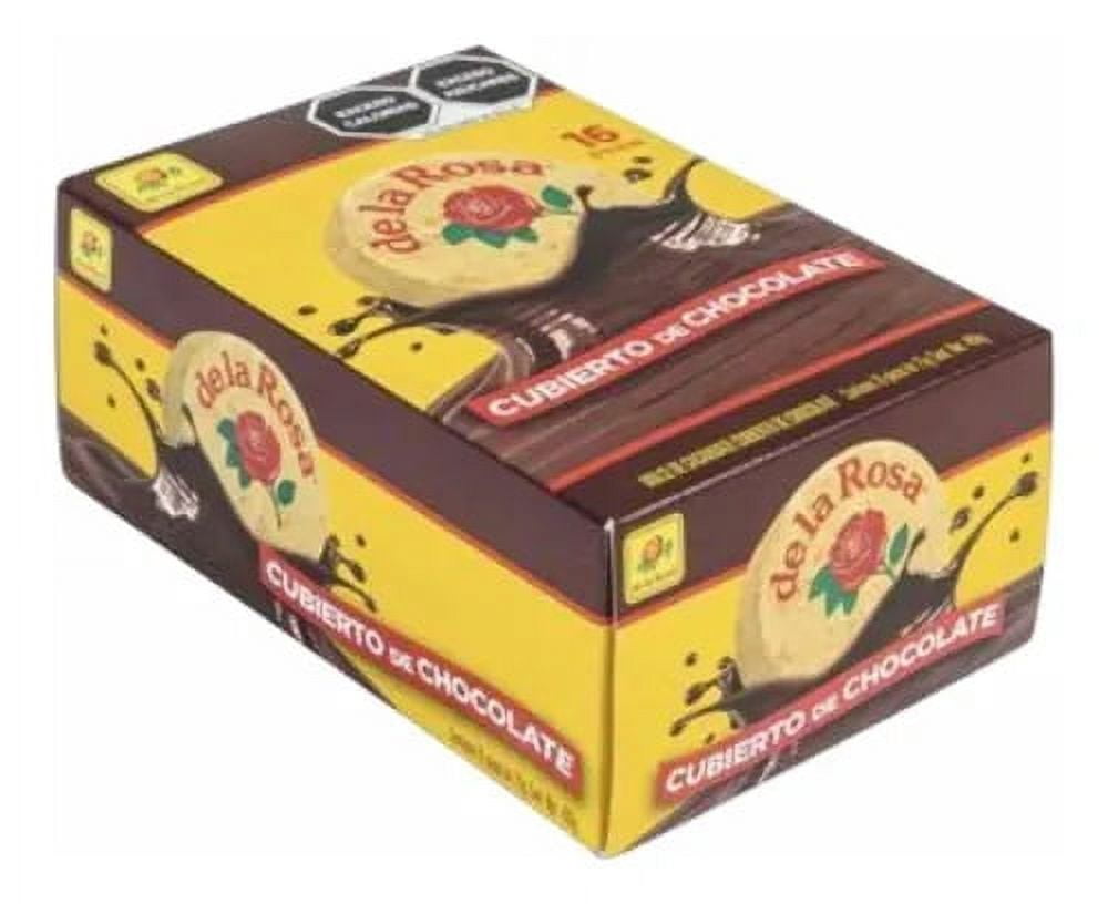 De La Rosa Mexican Marzipan Style Candy - Chocolate Coated Mazapan ...