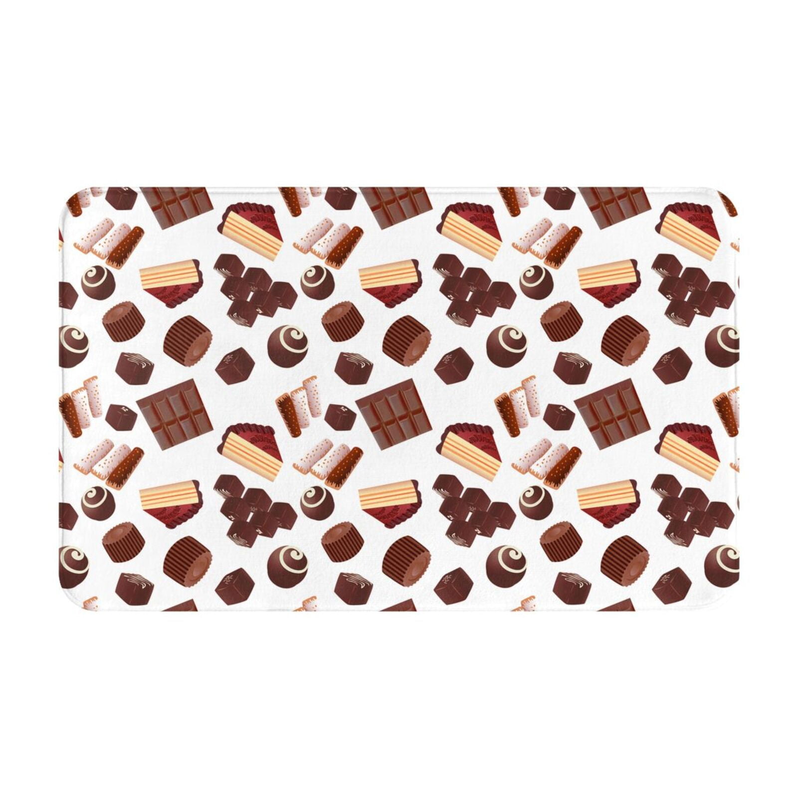 Chocolate Dessert Print Door Mat for Indoor, Welcome Door Mats Front ...