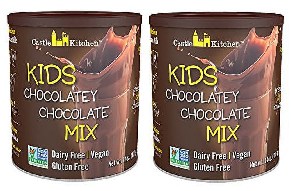 Chocolate Drink Mix Powder For Kids - All Natural, Dairy-Free, Vegan ...