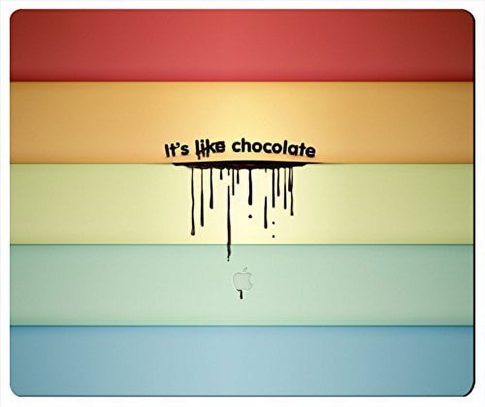 Chocolate Dripping Rainbow Mouse pads Gaming Mouse Pad 9.84x7.87 inches ...