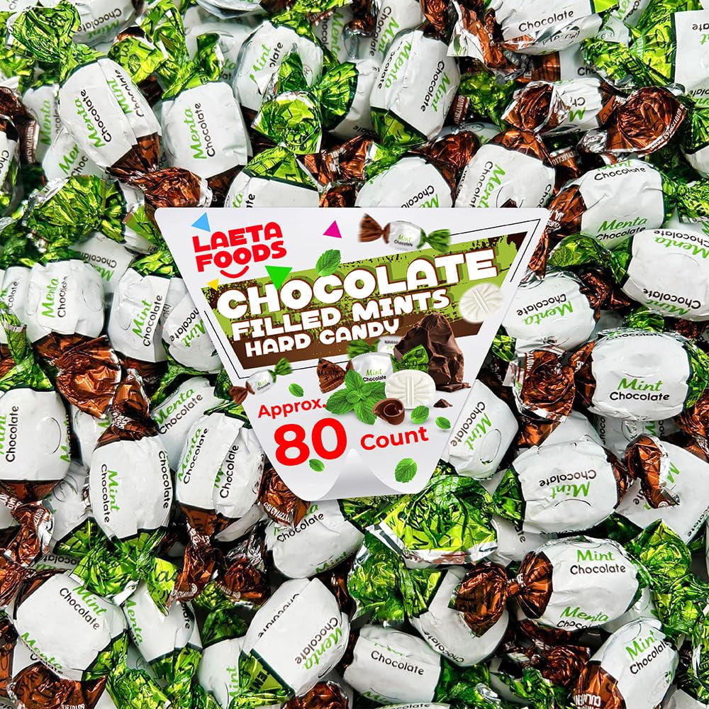 Chocolate Filled Mints | MZF22 1 Pound Bag - Approx. 80 Count | Old ...