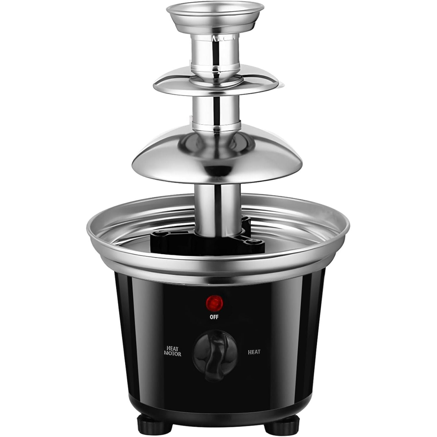 Chocolate Fondue Fountain,Stainless Steel Chocolate Melt Dipping ...