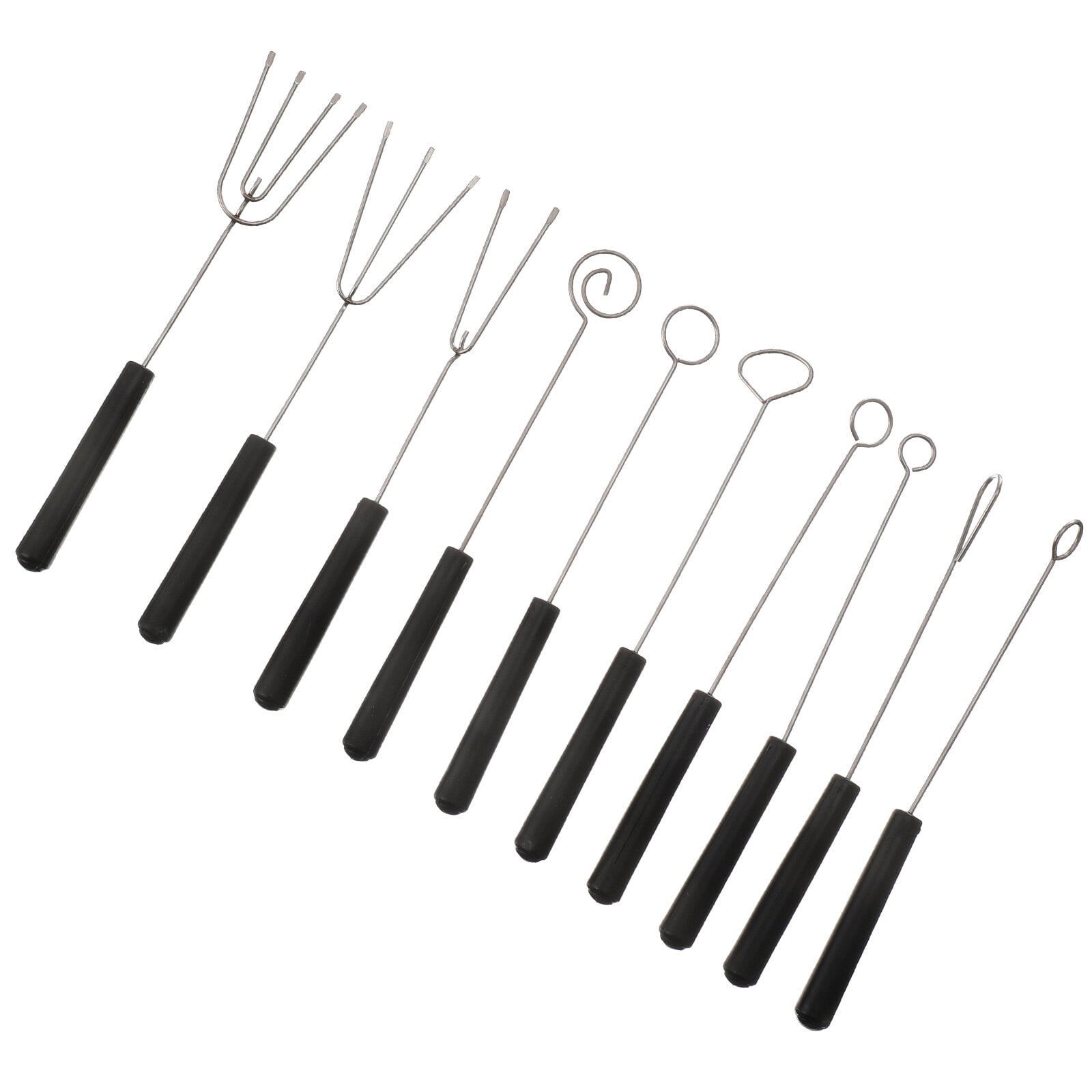 ROSENICE 10Pcs Stainless Steel Chocolate Dipping Forks Baking Tools ...