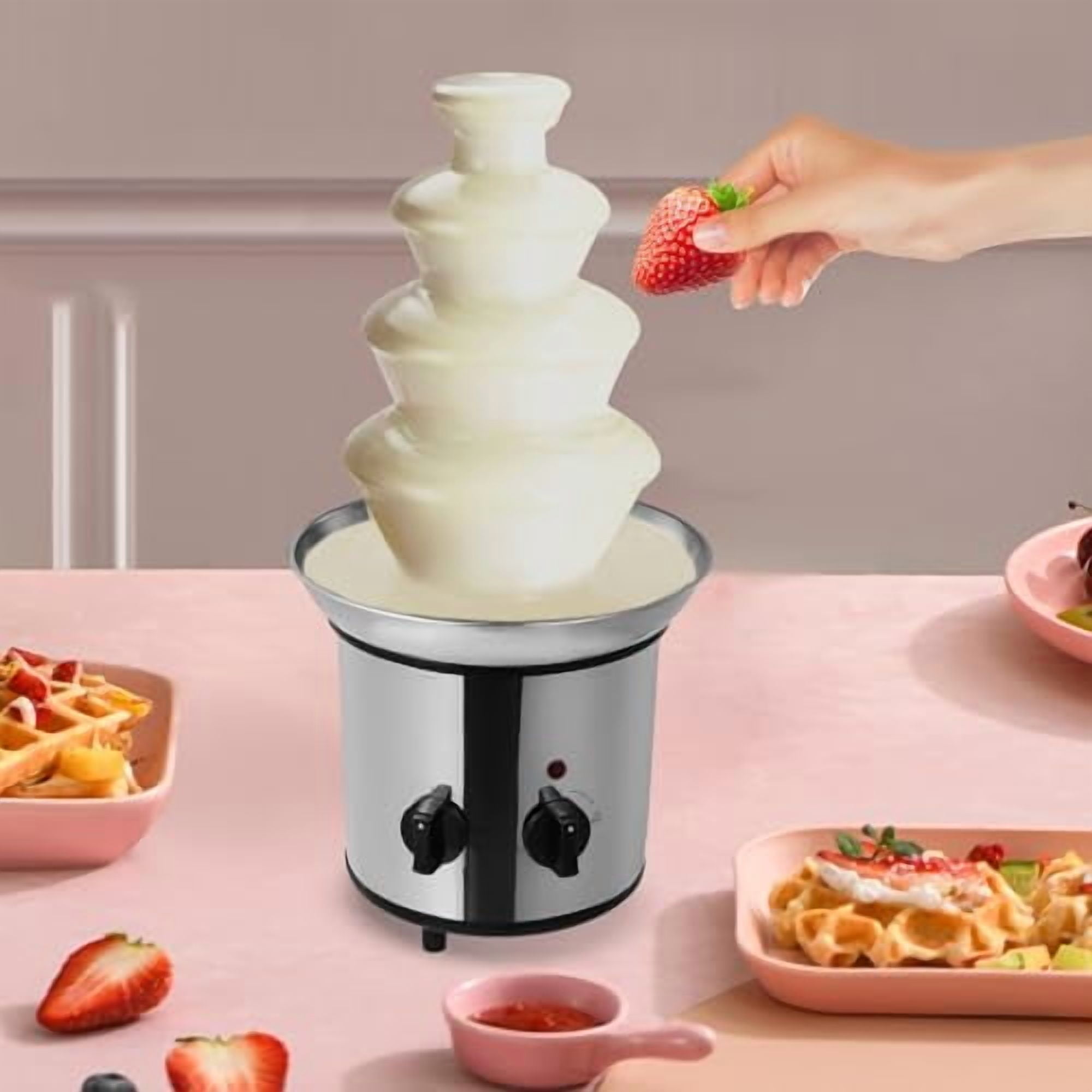 Chocolate Fountain Machine, Electric Chocolate Melting Fountain Machine ...
