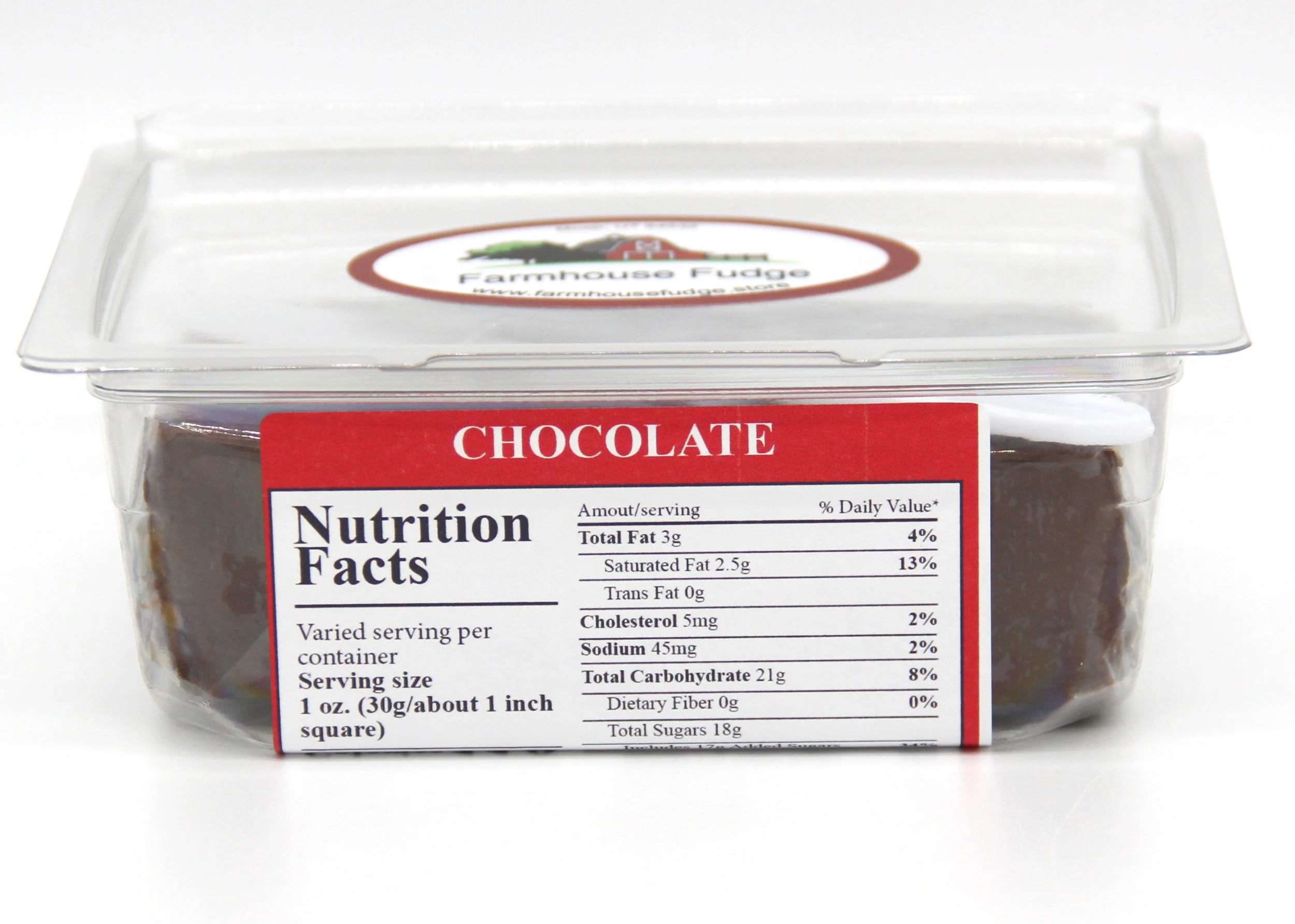 Farmhouse Fudge: Chocolate Fudge (8 Ounces) - Walmart.com