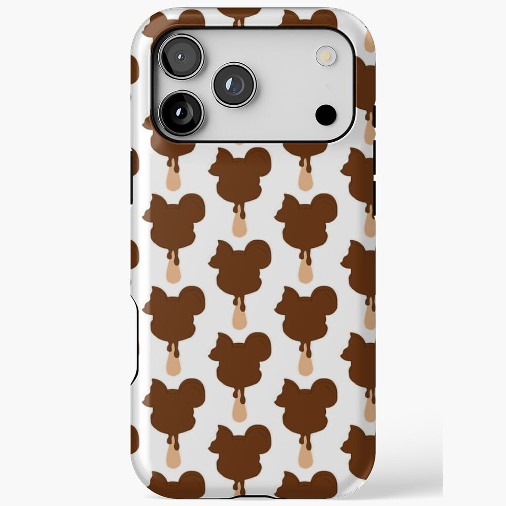 Chocolate Ice Cream Ears Parody Art Phone Case Compatible iPhone 17 ...