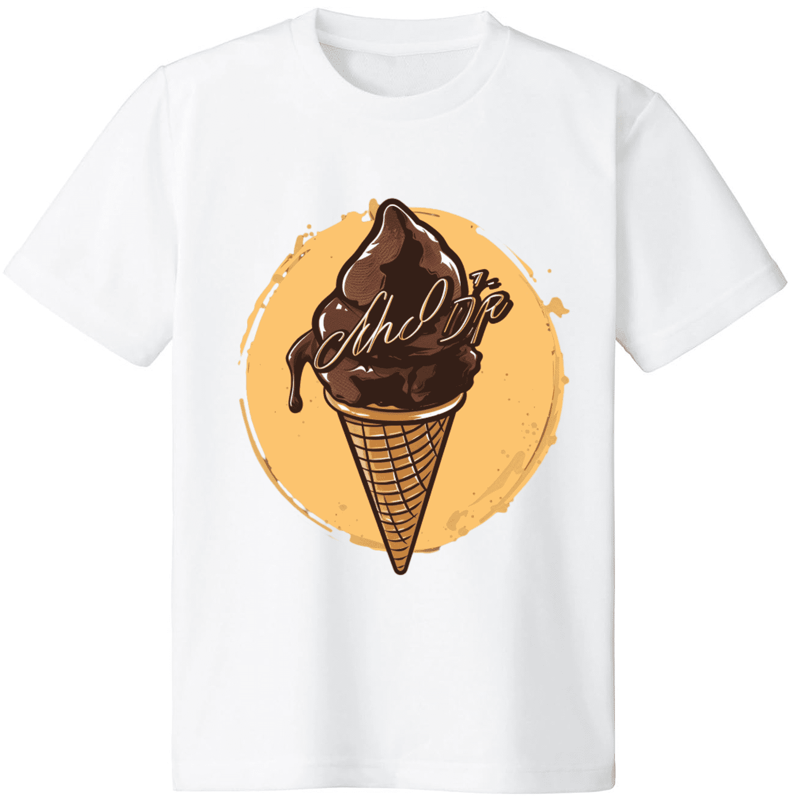 Chocolate Ice Cream Forever Short Tshirt - Walmart.com
