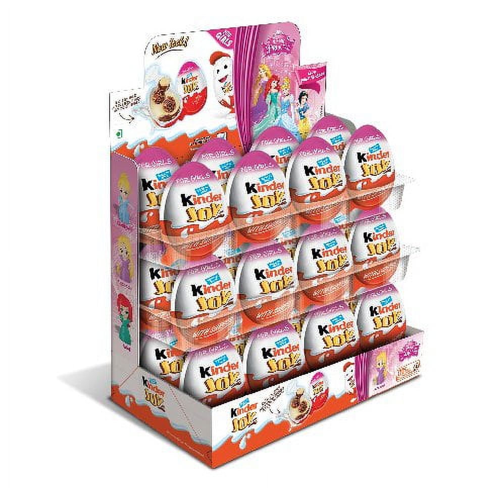 Chocolate Kinder Joy with Surprise Inside (24-Pack (Girls)) - Walmart.com
