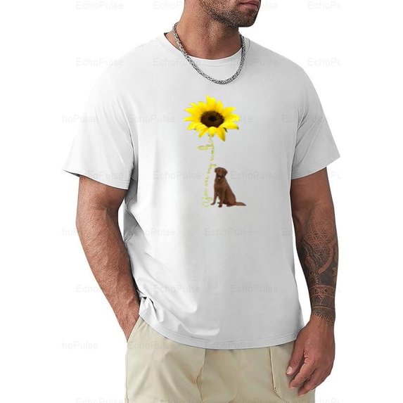 Chocolate Lab Labrador Retriever You Are My Sunshine Dog Mom Unisex T ...