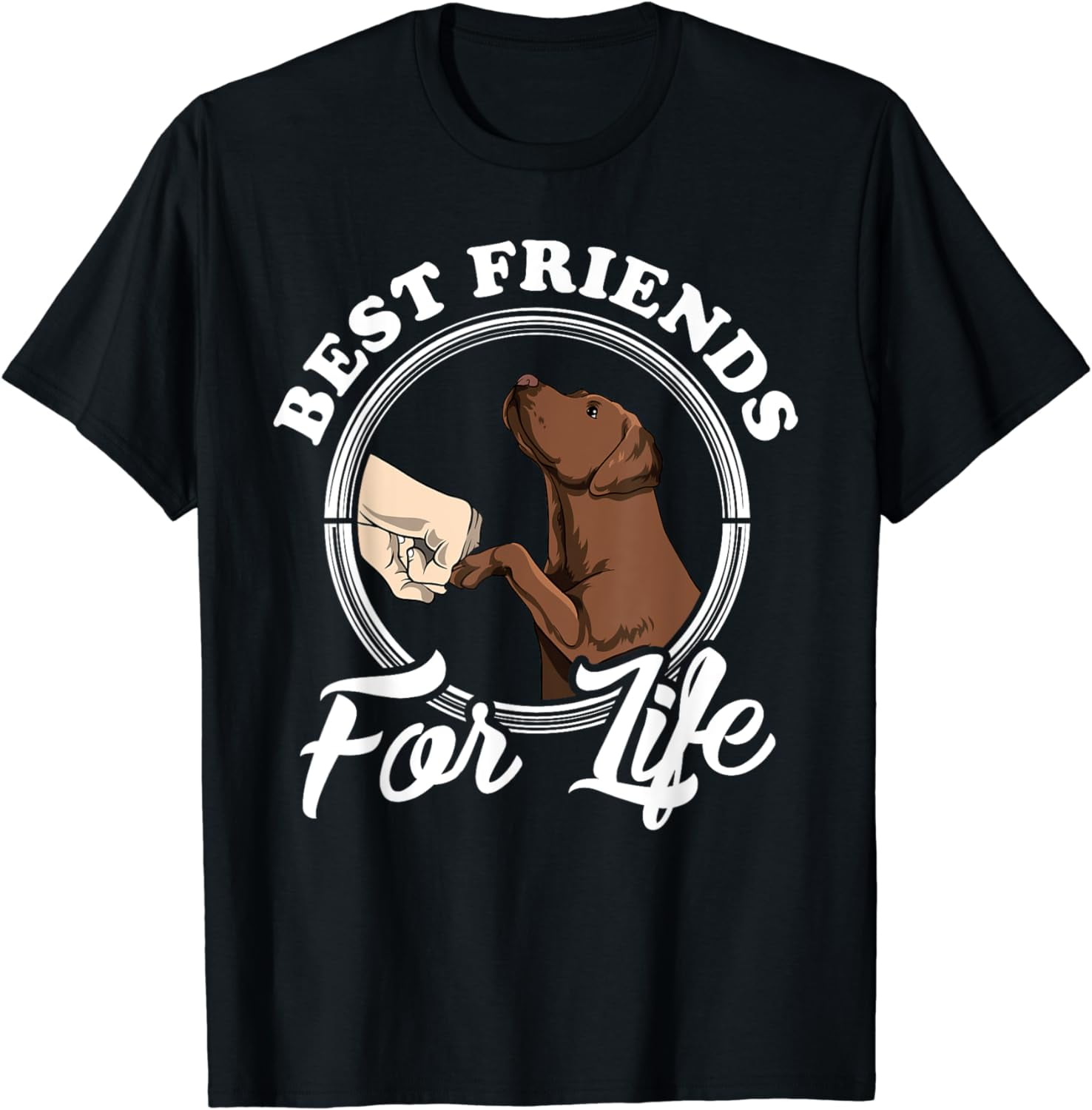 Chocolate Labrador Design Funny Chocolate Labrador Lovers T-Shirt ...