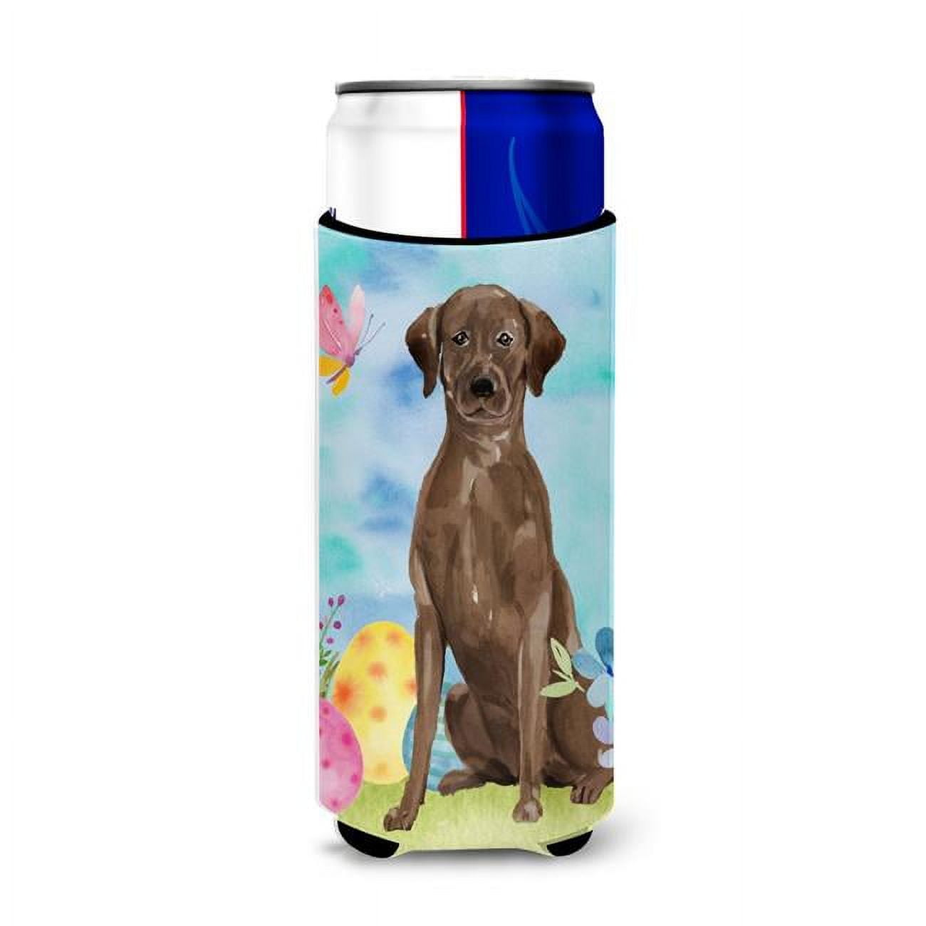 Chocolate Labrador Easter Michelob Ultra Hugger for Slim Cans - Walmart.com