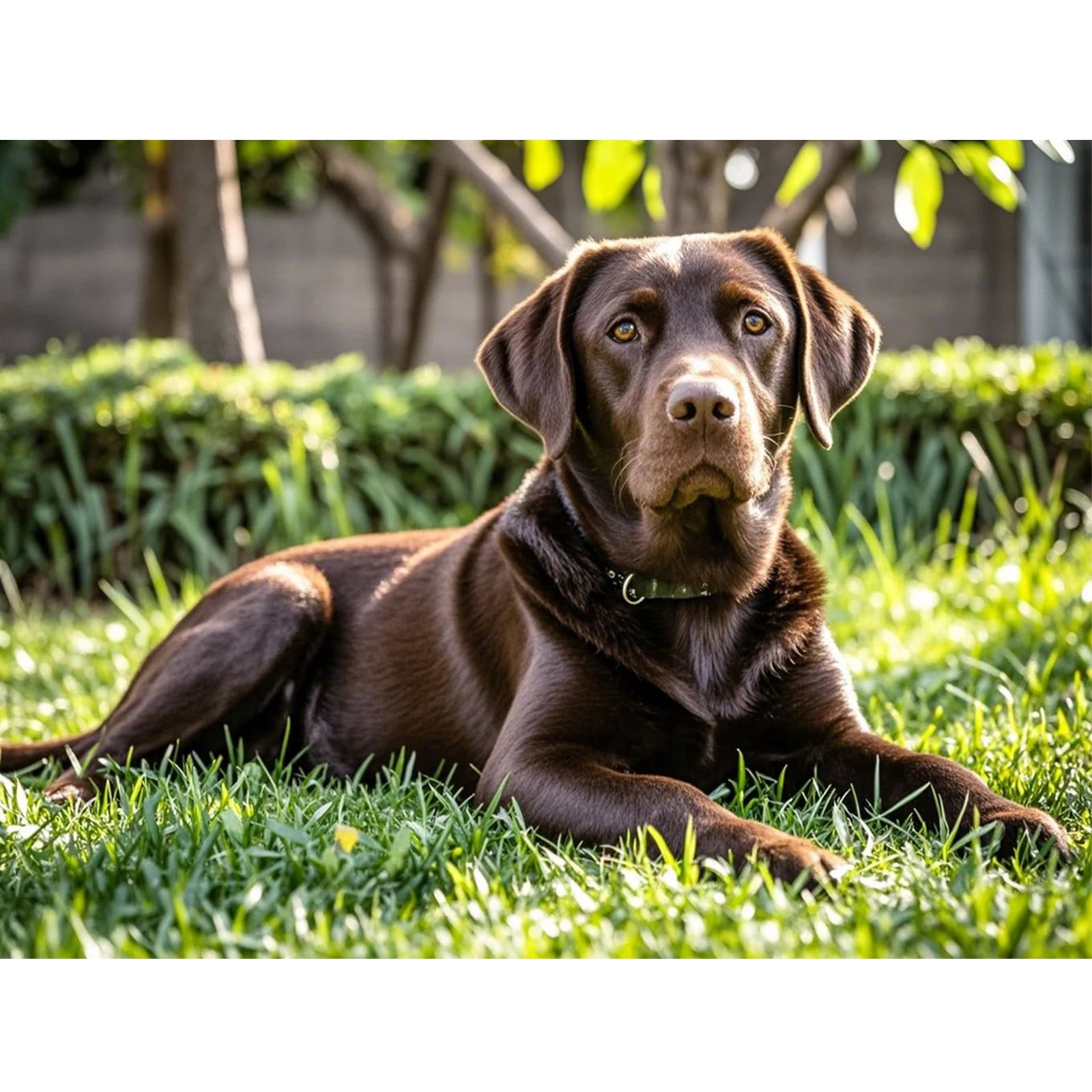 Chocolate Labrador Retriever Diamond Art 5D Diamond Painting DIY Kits ...
