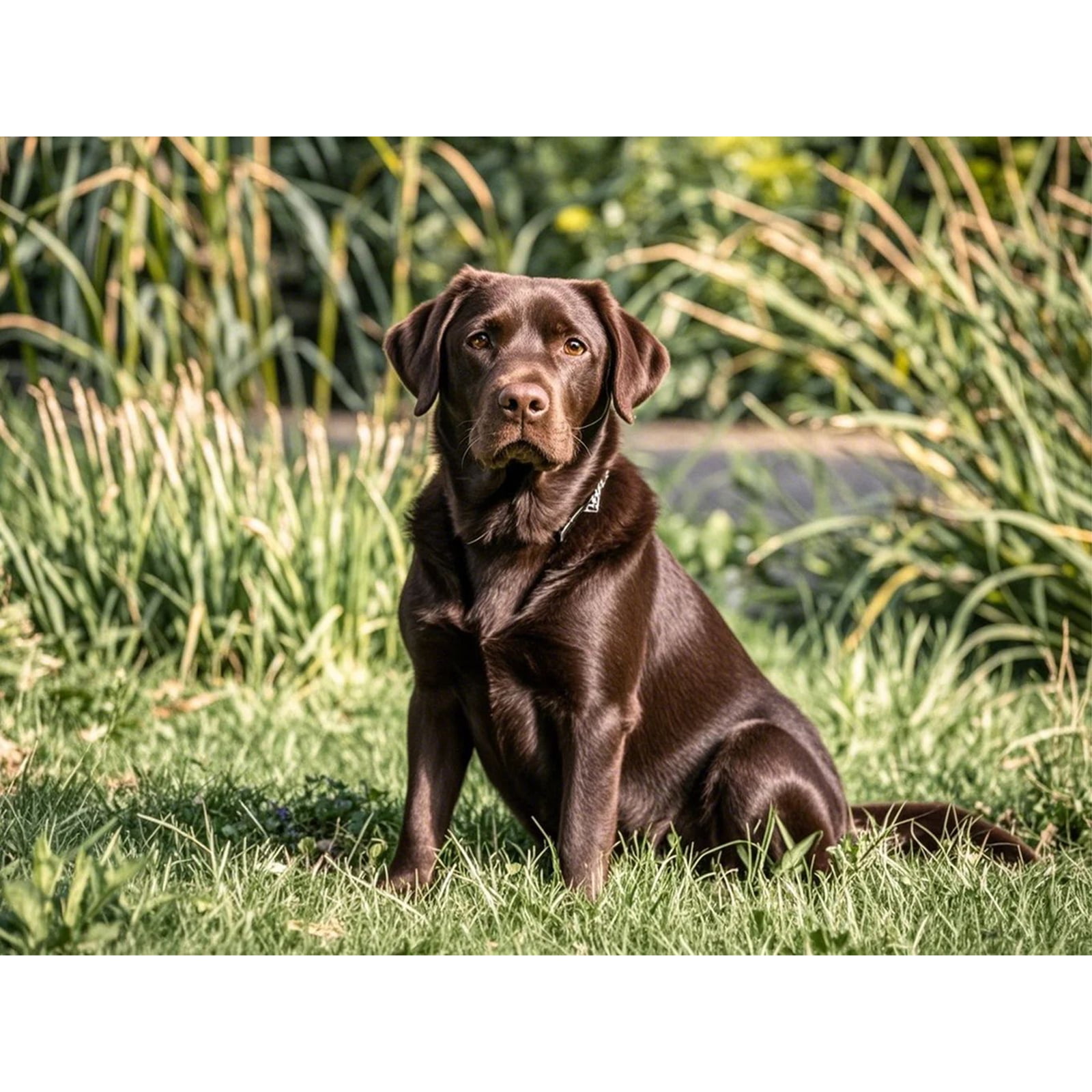 Chocolate Labrador Retriever Diamond Art 5D Diamond Painting DIY Kits ...