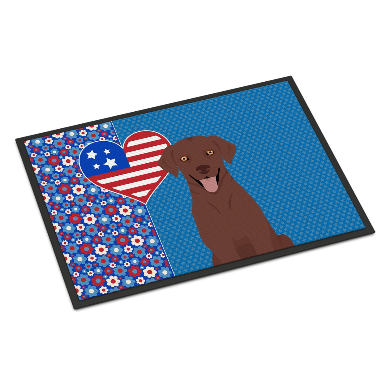 Chocolate Labrador Retriever Indoor or Outdoor Mat 24x36 36 in x 24 in ...