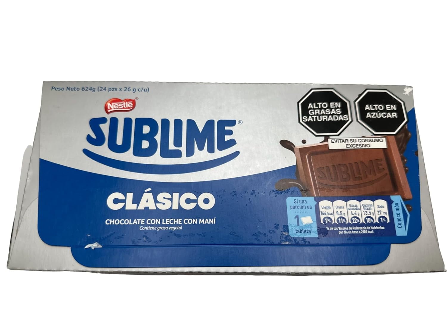 Chocolate Leche Y Mani/Chocolate with Milk and - Walmart.com