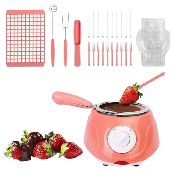 Chocolate Melter Hot Chocolate Melting Pot Fondue Melter Machine ...