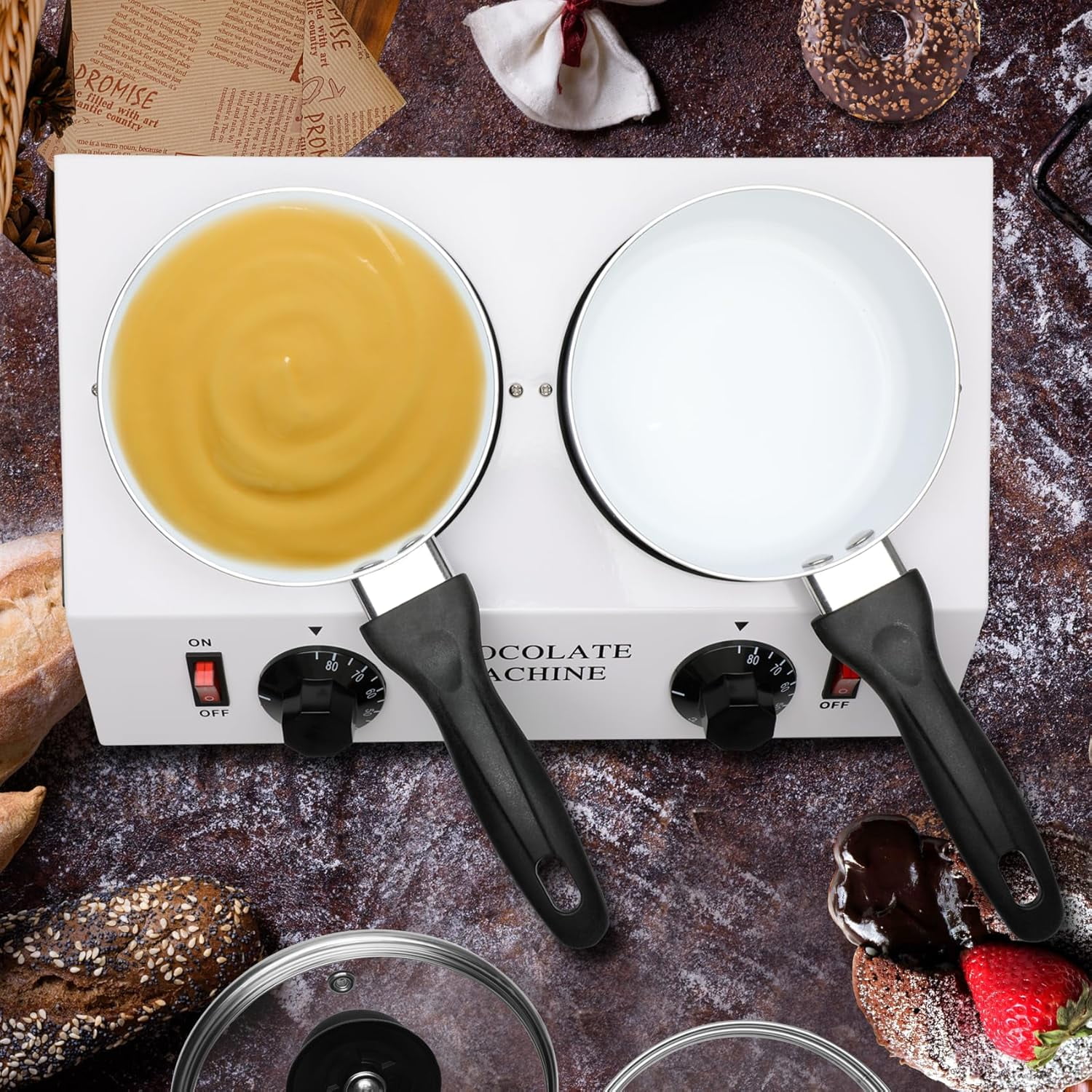 Chocolate Melting Machine Electric Heating Chocolate Tempering Machine ...