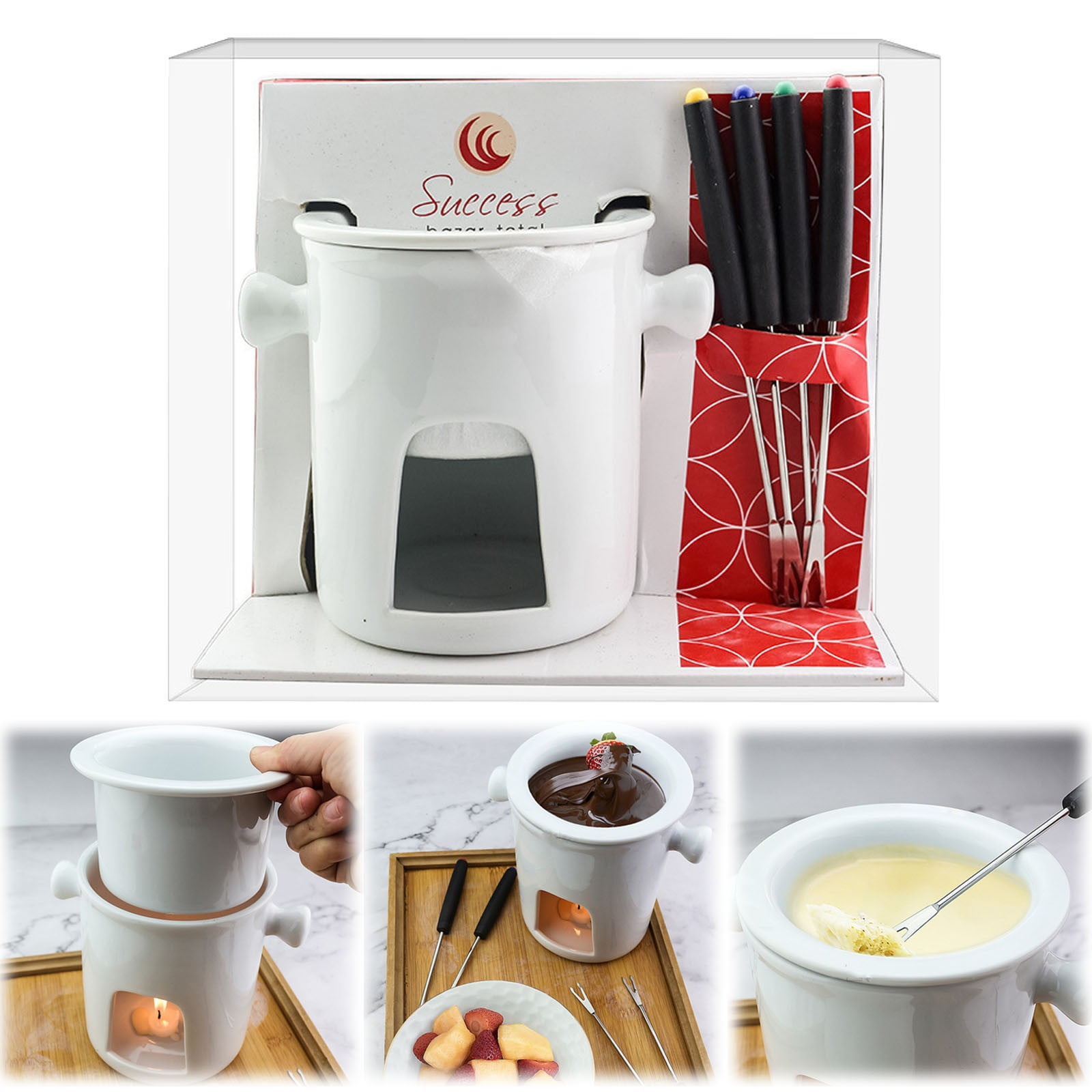 Chocolate Melting Pot Candy Melts Melter,Mini Electric Fondue Pot,Ideal ...