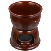 Brentwood 25-Watt Electric Fondue Pot Set with 3-Section Tray and 4 ...