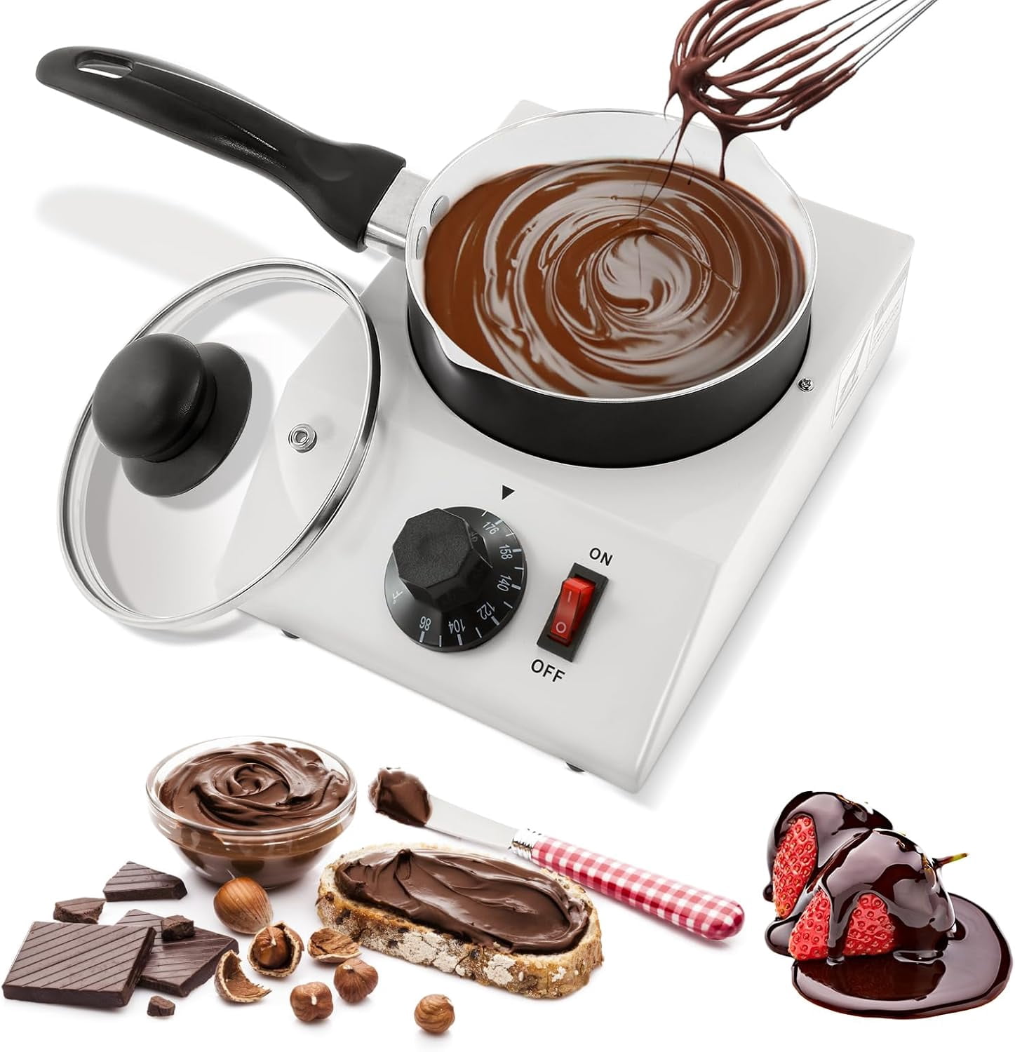 Chocolate Melting Pot Chocolate Tempering Machine Commercial Electric ...