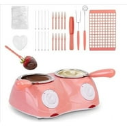 Electric Chocolate Melter Machine, Dual Candy Melts and Cheese Fondue ...