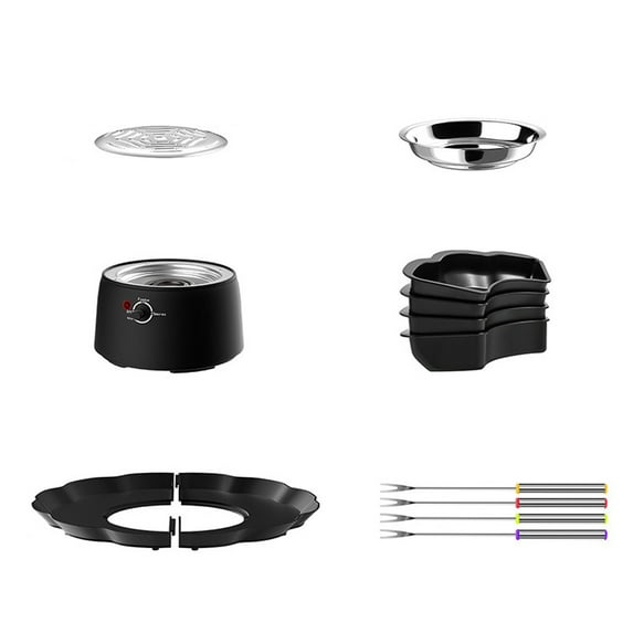 Chocolate Melting Roaster for Baking Fondue Dessert Maker with Non ...